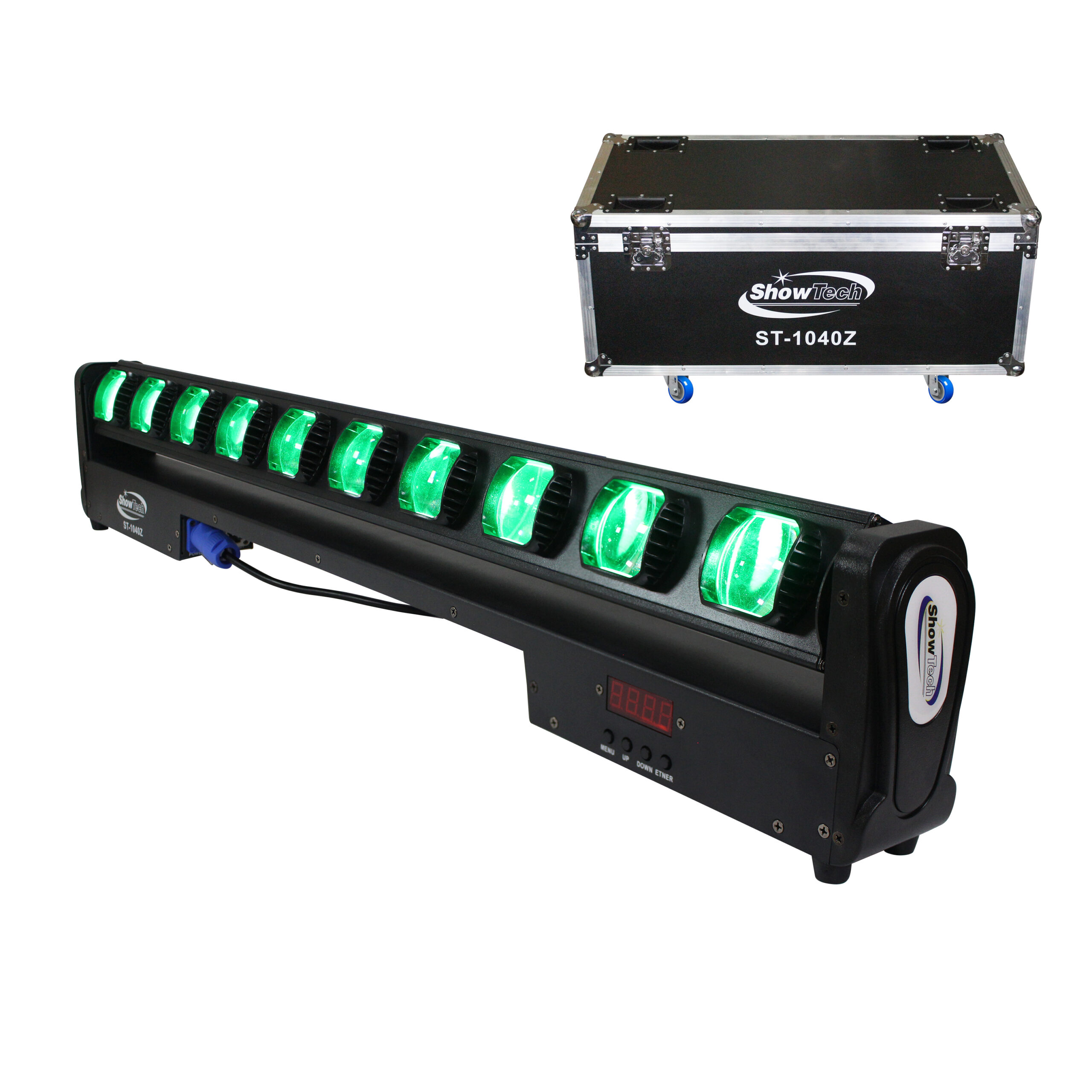 RIBALTA 10 LEDS 40W RGBW - COM CASE / ST-1040Z - ShowTech